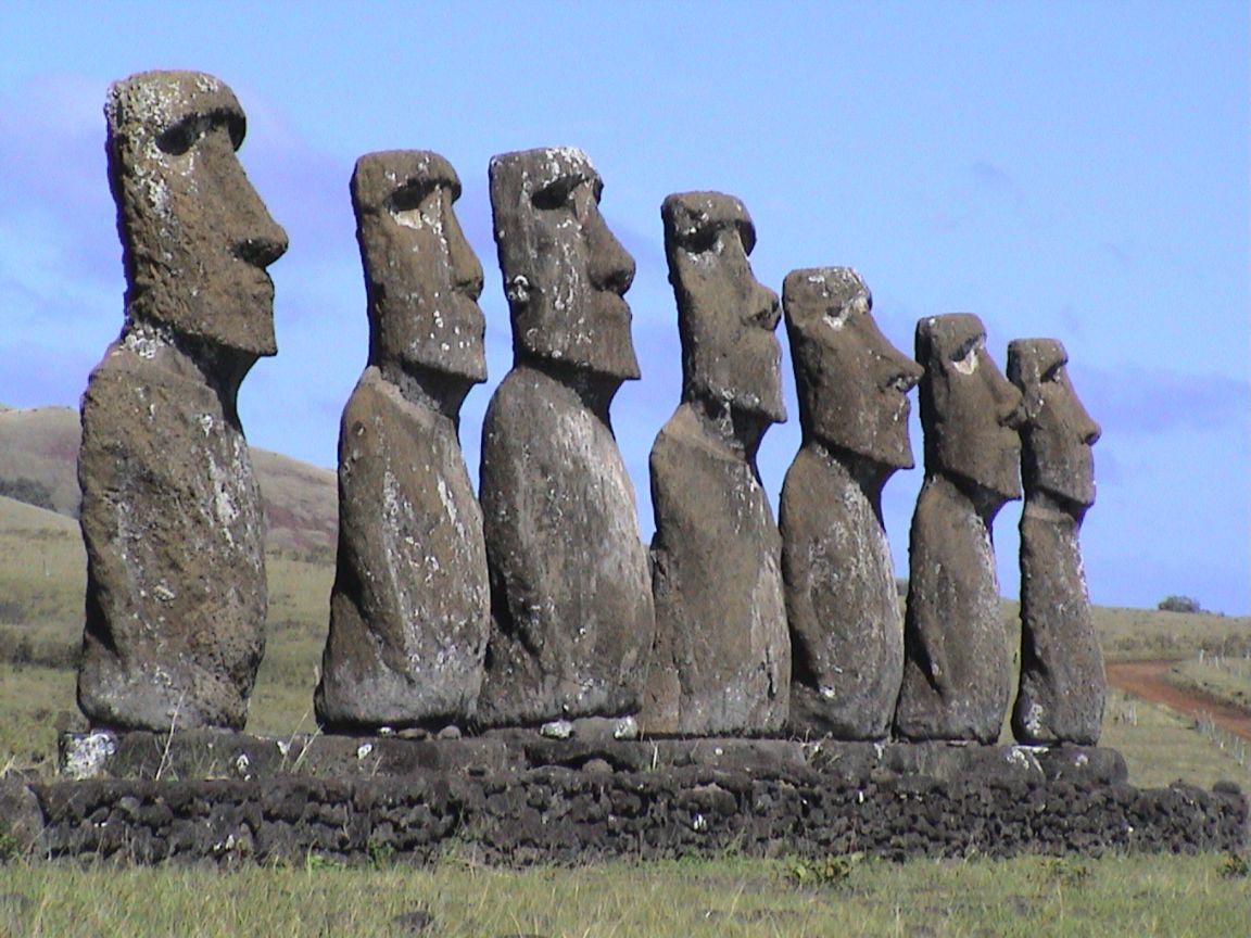 Campoeng Cmoneng: Misteri Patung Moai di pulau Paskah - Chili