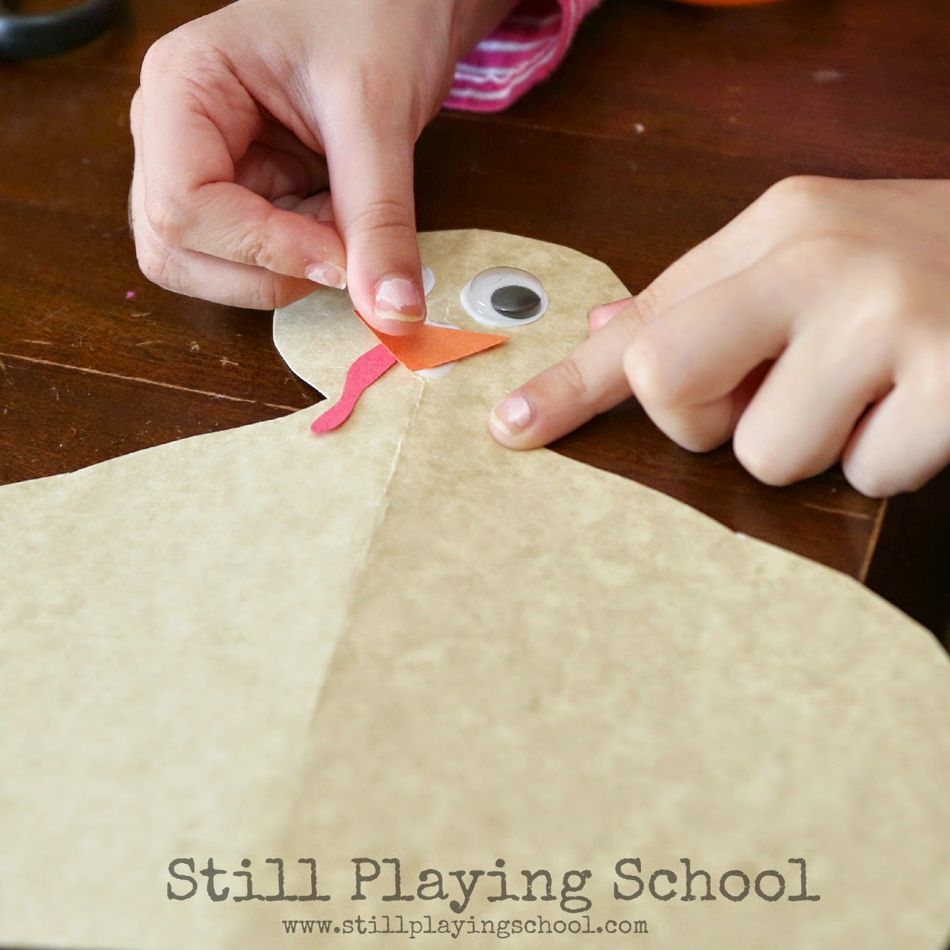 Thanksgiving Turkey Geoboard | Still Playing School