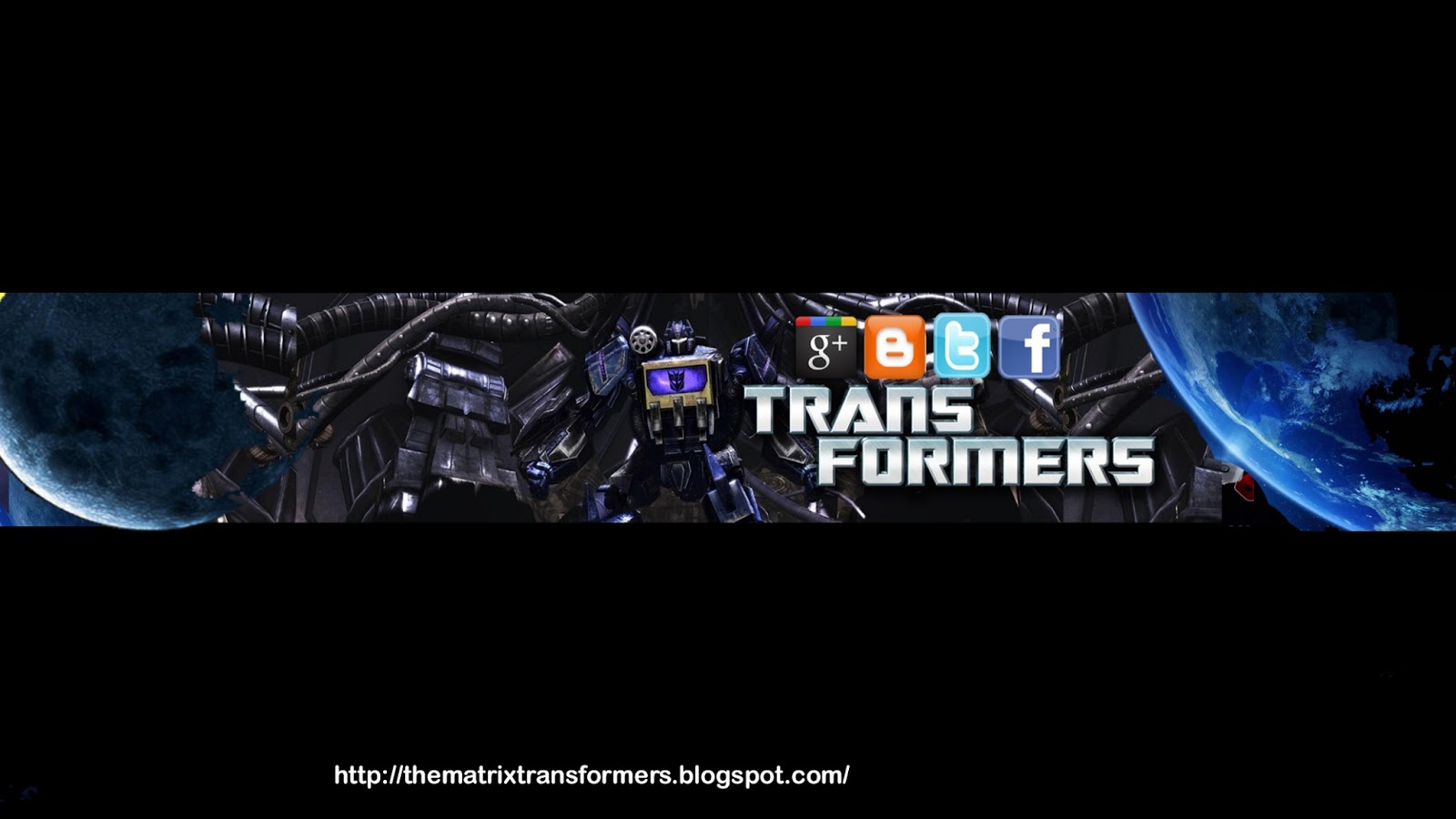 Banners Transformers para el nuevo diseño de Youtube 2013 ...