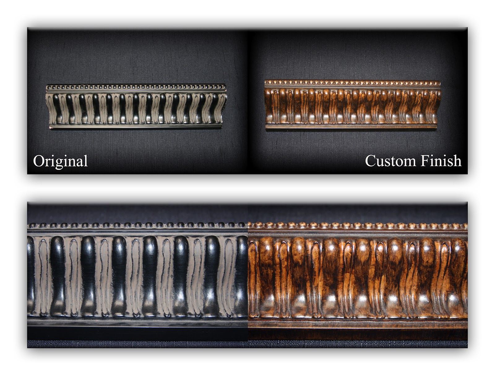 Art and Framing Designs: Custom Frame Faux Finishing