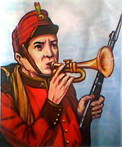 El corneta Mamani ~ Bandera en alto...