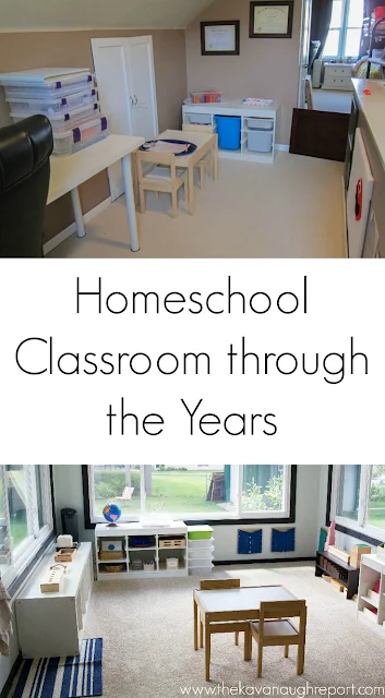 Evolution of Our Homeschool Classroom