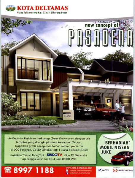 Kota Deltamas - new concept Pasadena