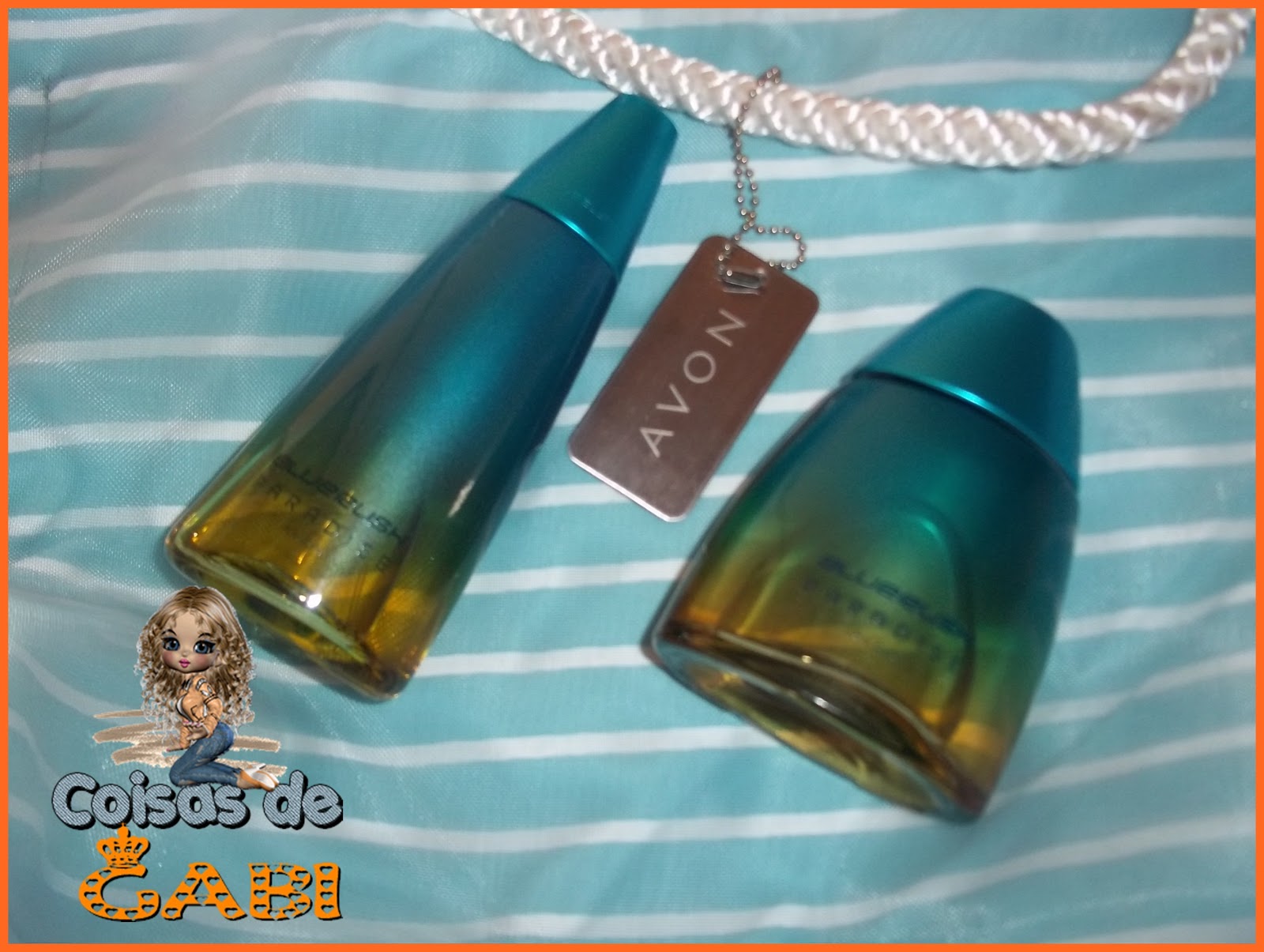 Coisas de Gabi: Novas Fragrâncias Avon Blue Rush Paradise