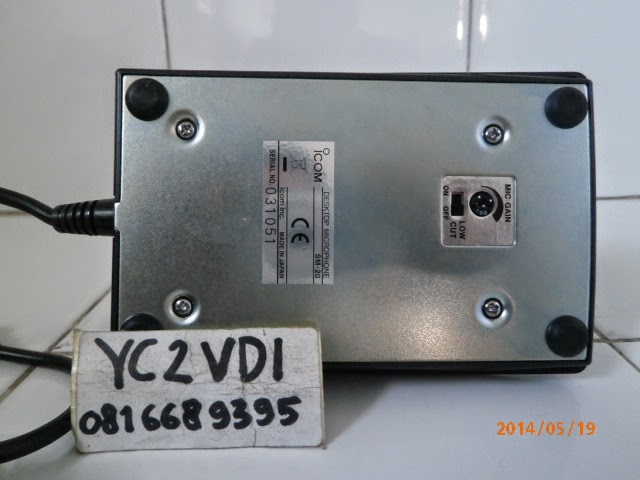 Sinar Agung ( Y C 2 V D I ): DESK TOP MICROPHONE ICOM SM 20 - SEPERTI ...