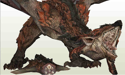 Monster Hunter Tri - Project R.O.A.R Papercraft | Papercraft Paradise ...