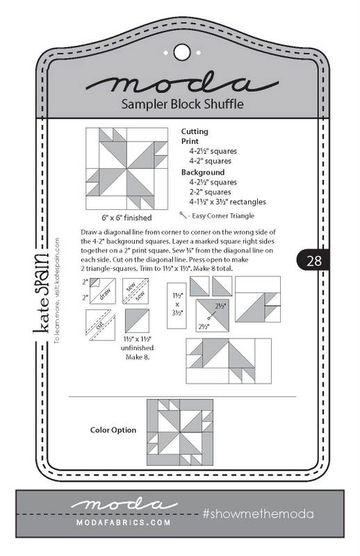 Aunt Judy's Attic: The Entire Sample Shuffle Blocks Pattern Set!