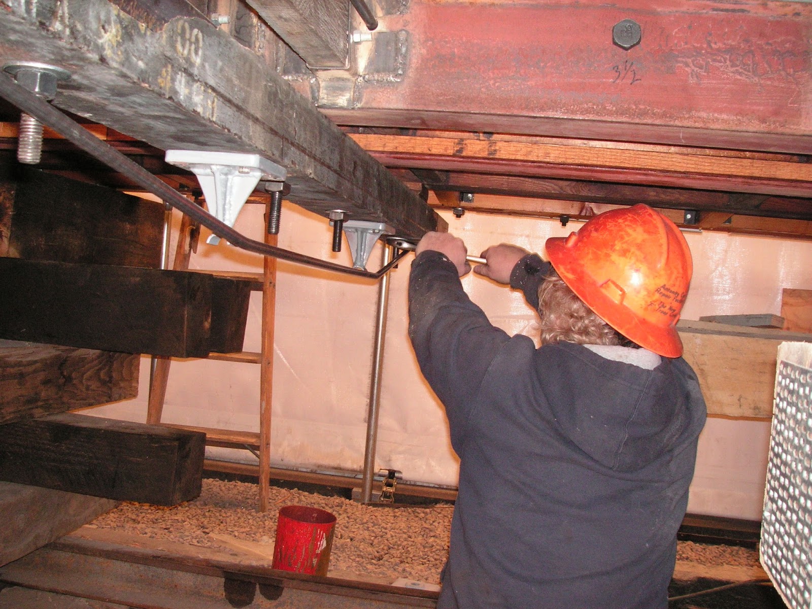 Friends Colorado Springs: March 2016 - Needle beams installed