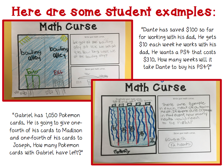 Cool Beans Ed: Math Curse - End of Year Project