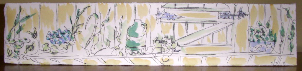 Art, the Beautiful Metaphor: EveryDay Matters May 5 long narrow painting