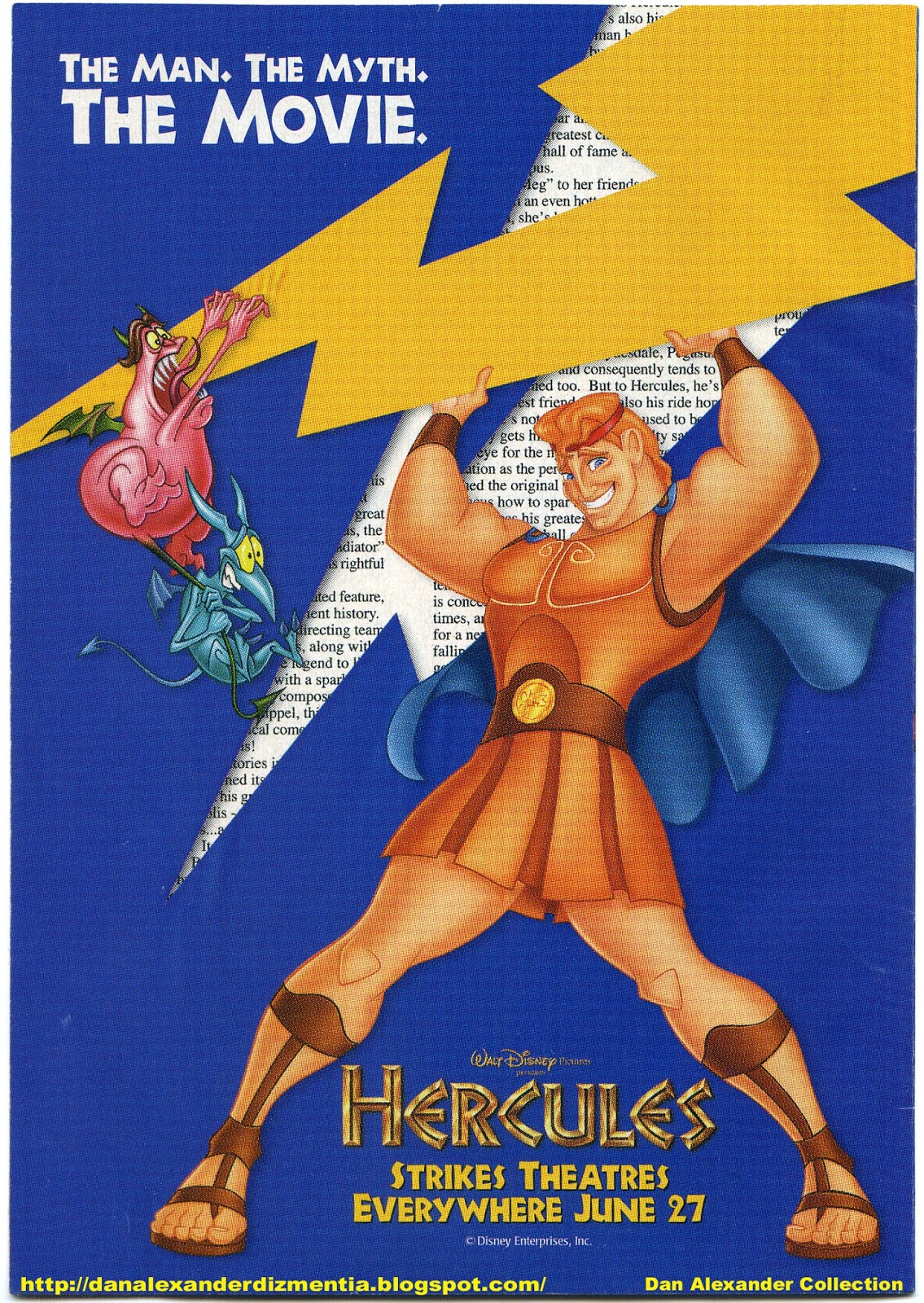 Dan Alexander Dizmentia: Disney's Hercules At McDonald's