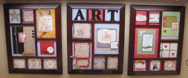 Stamping with Nanna: February Classes...Collage Frames Sneak Peek