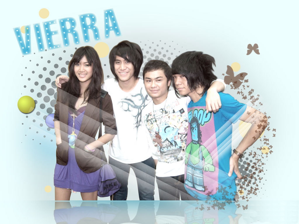 Artis Indonesia Wallpaper: Vierra Band 2