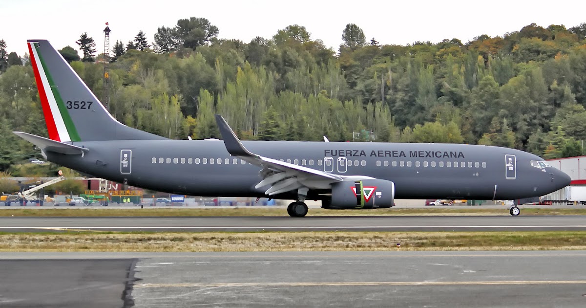 Aero Pacific Flightlines: Mexican Air Force Boeing 737-8ZY (63324/6108 ...
