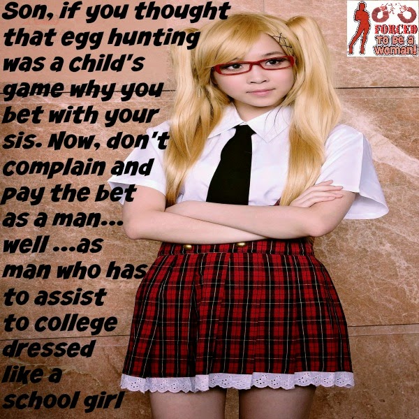 TG Captions and more: Easter is over - Coming back to school