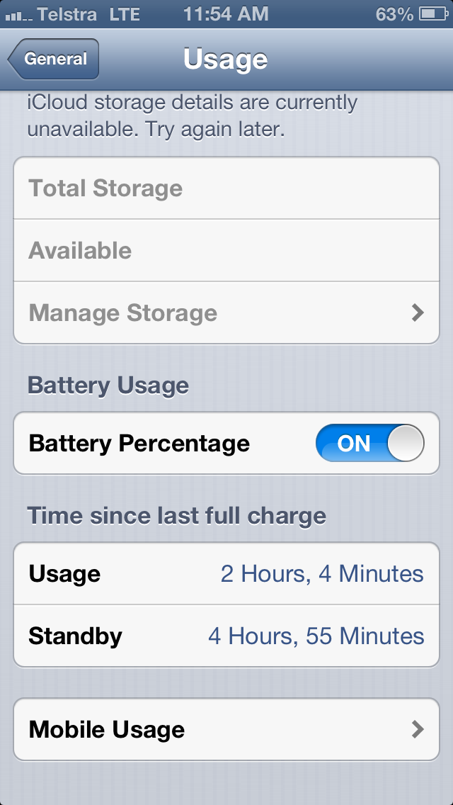 The Super Kev Super Blog: Turn on Battery Percent on iPhone