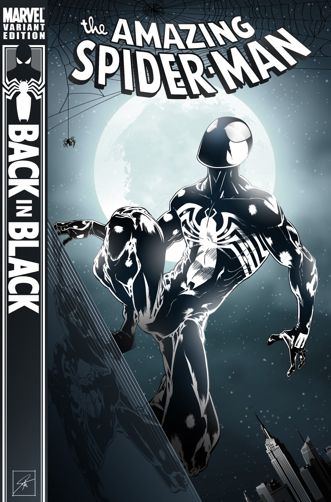 Spiderman - Back in Black Cover