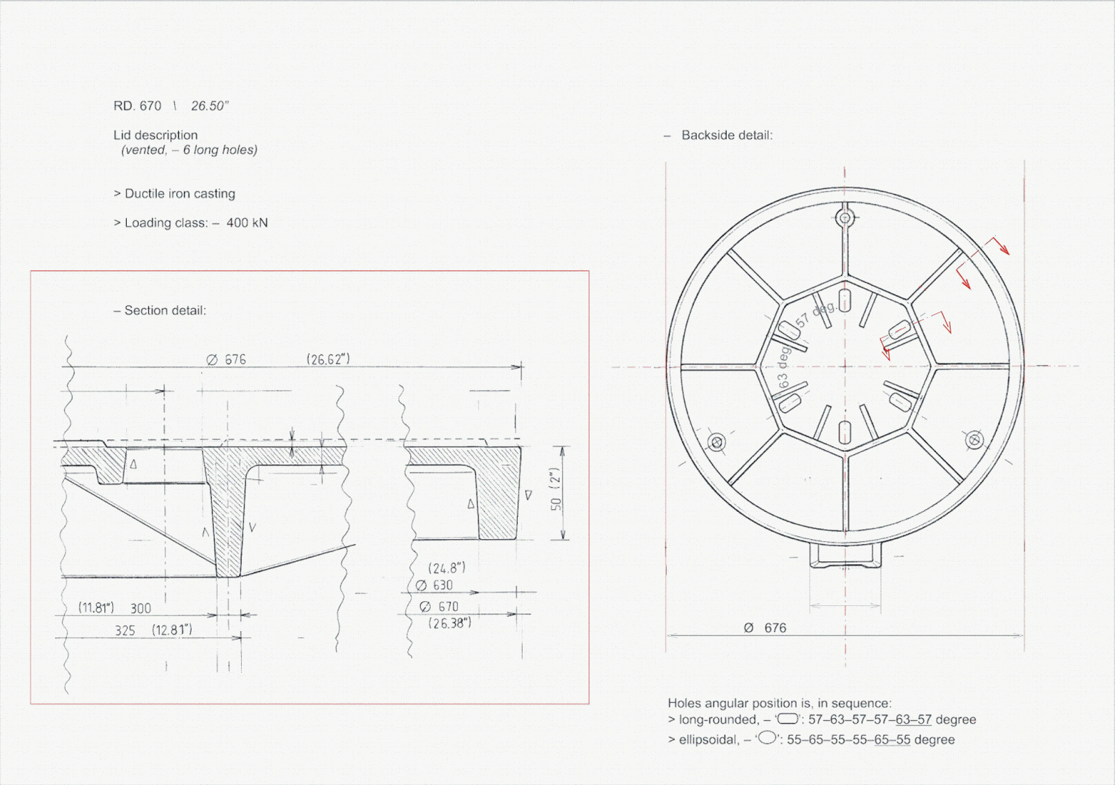 Municipal Castings - Ductile and Grey Cast Iron Manhole Covers: RS-675 ...