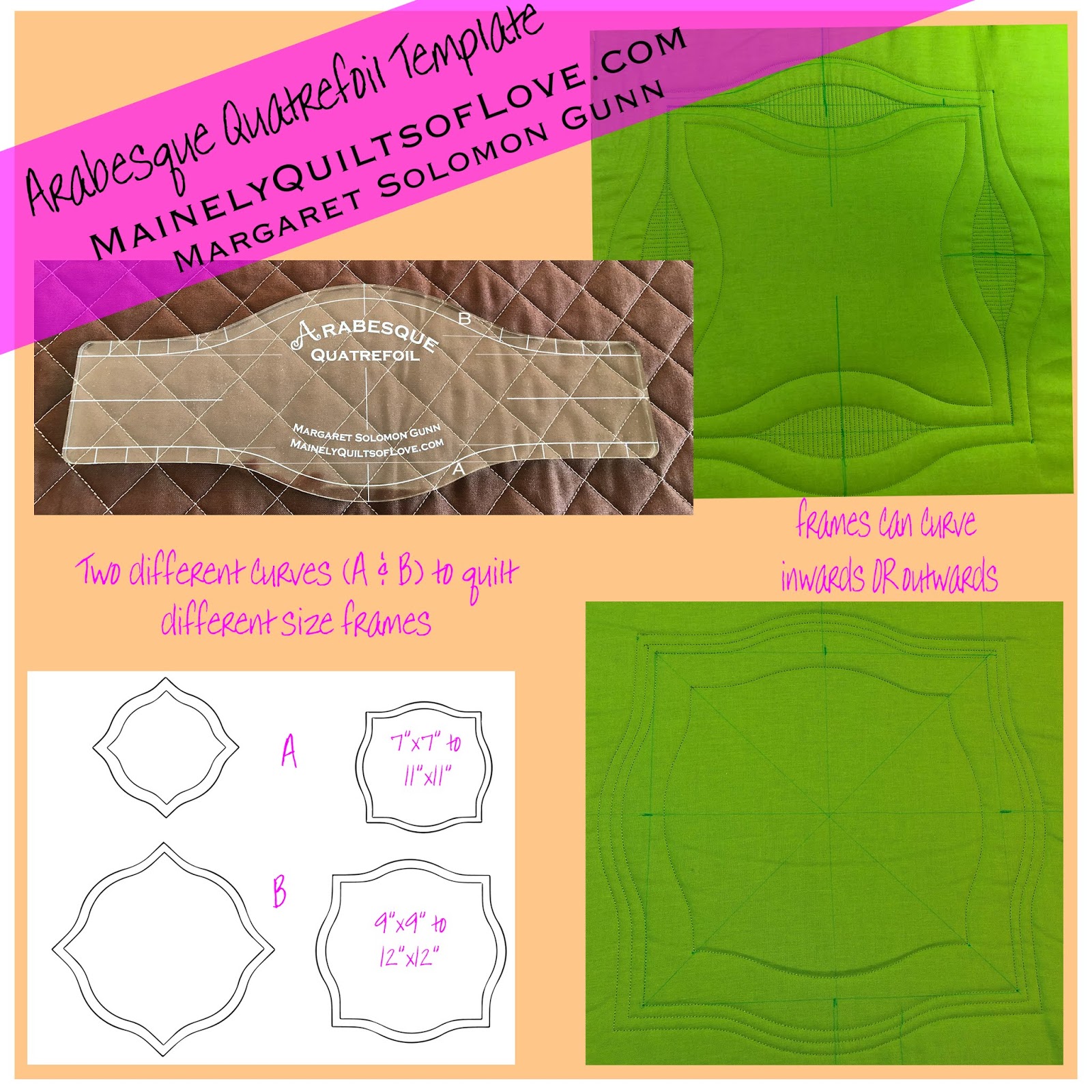 Quatrefoil Design Template