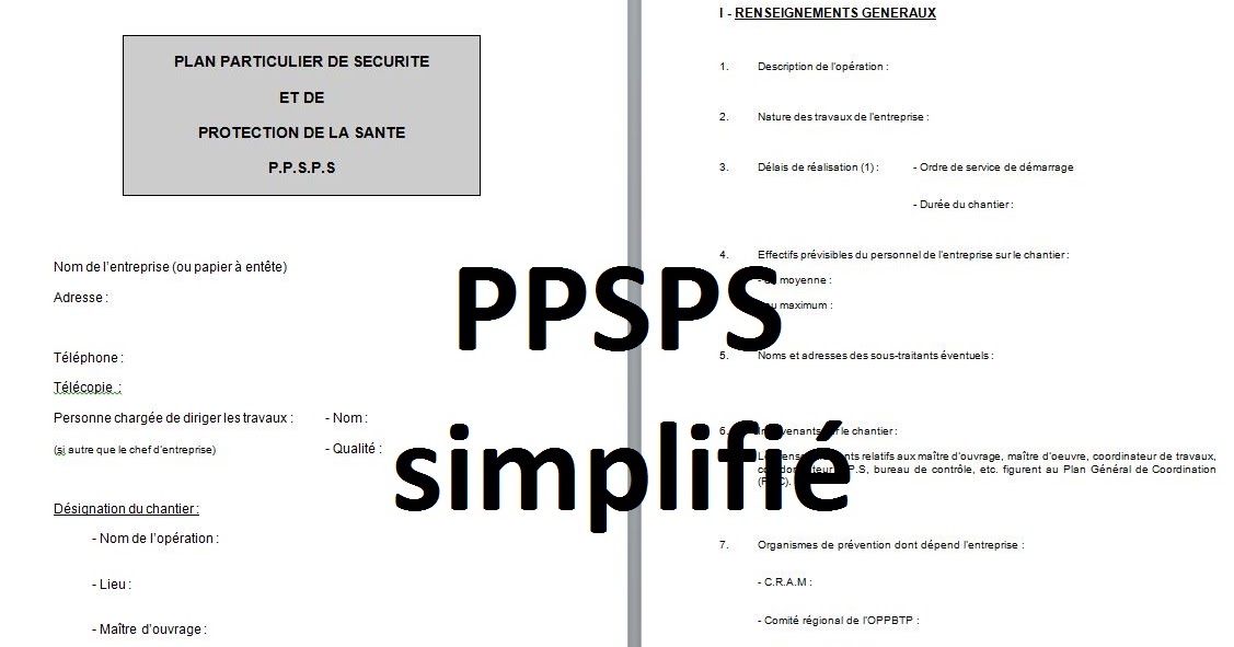 PPSPS simplifié