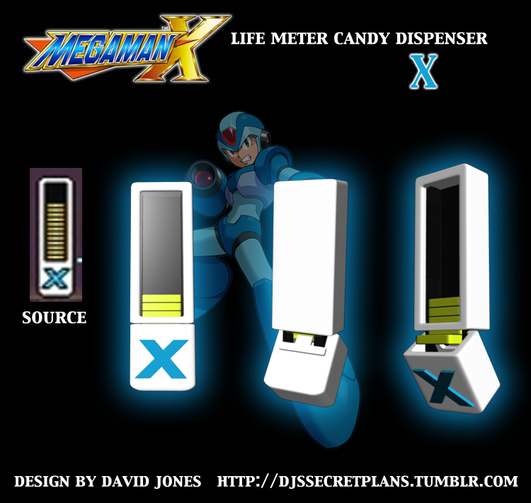 Rockman Corner: Mega Man X Life Meter Candy Dispensers Sound Like a ...
