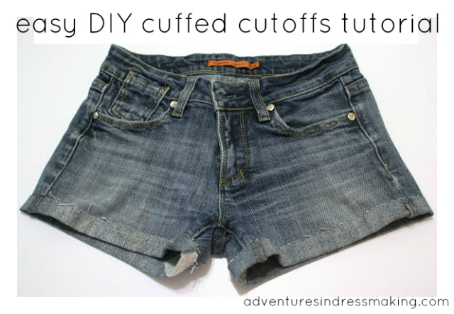 This summer's DIY cut-off jeans shorts--Tutorial! / Create / Enjoy