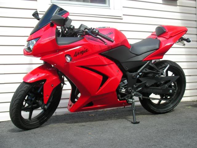 Mountain Bikes | Road Bikes | Hybrid Bikes: Kawasaki Ninja 250R Red