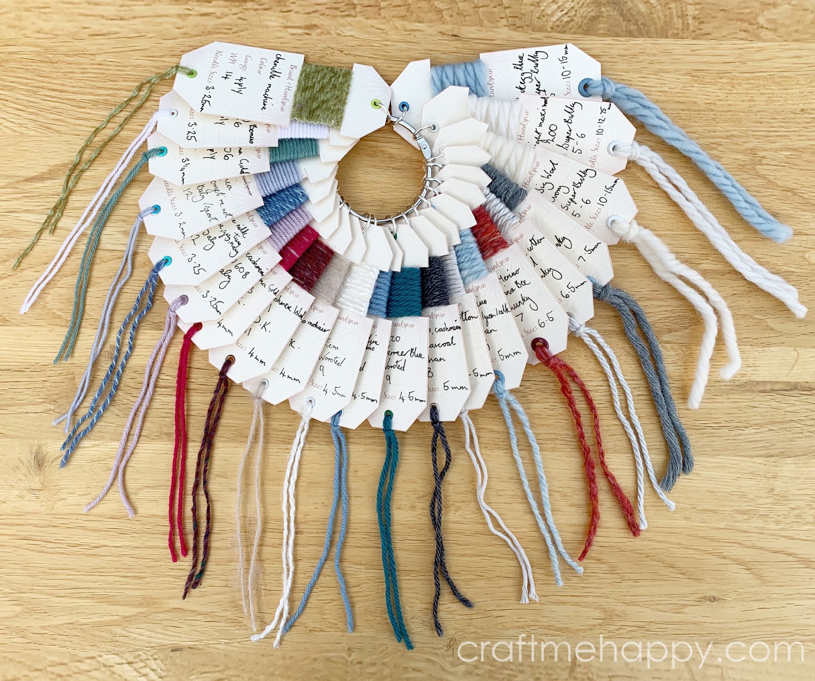 Printable Yarn Gauge Reference Tool | Craft me Happy!: Printable Yarn ...