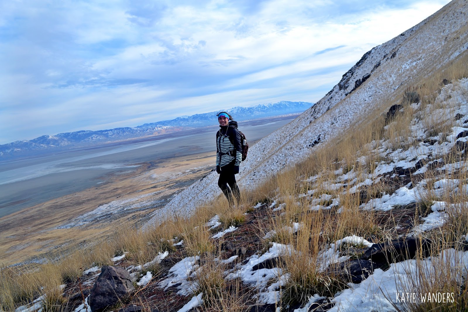 Katie Wanders : Frary Peak Trail, Antelope Island