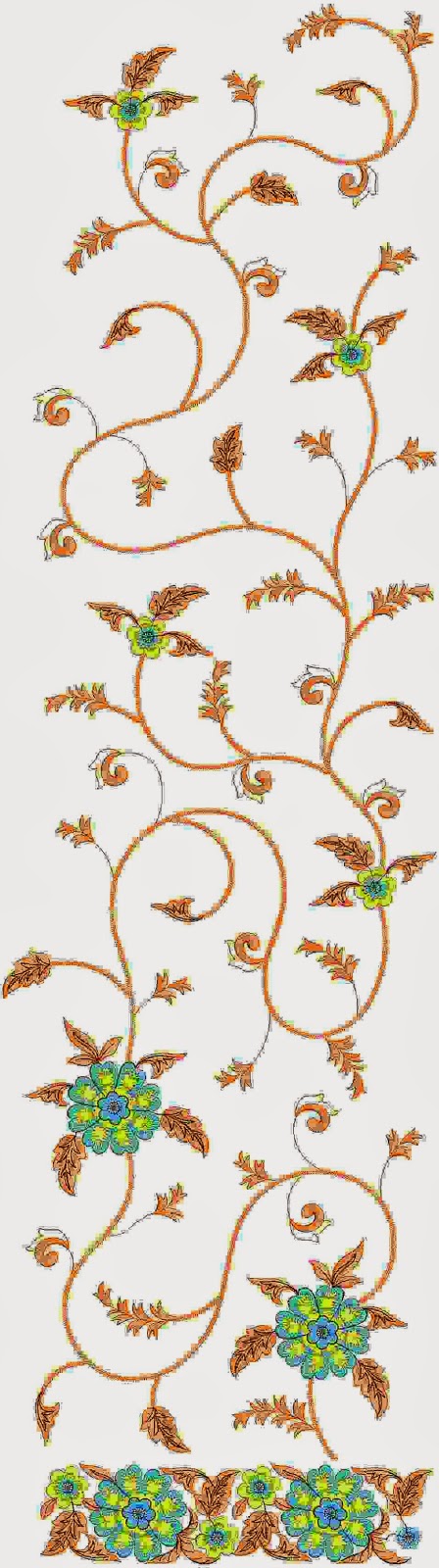 EmbDesignTube: Best Exclusive Tongan Fashion Multi Sari Designs