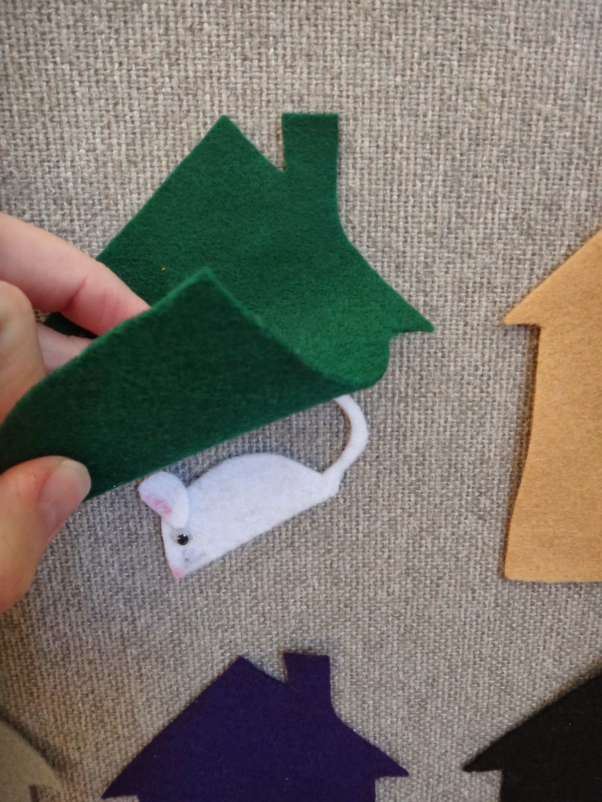 Little Stars Learning: Little Mouse Felt/Flannel Board