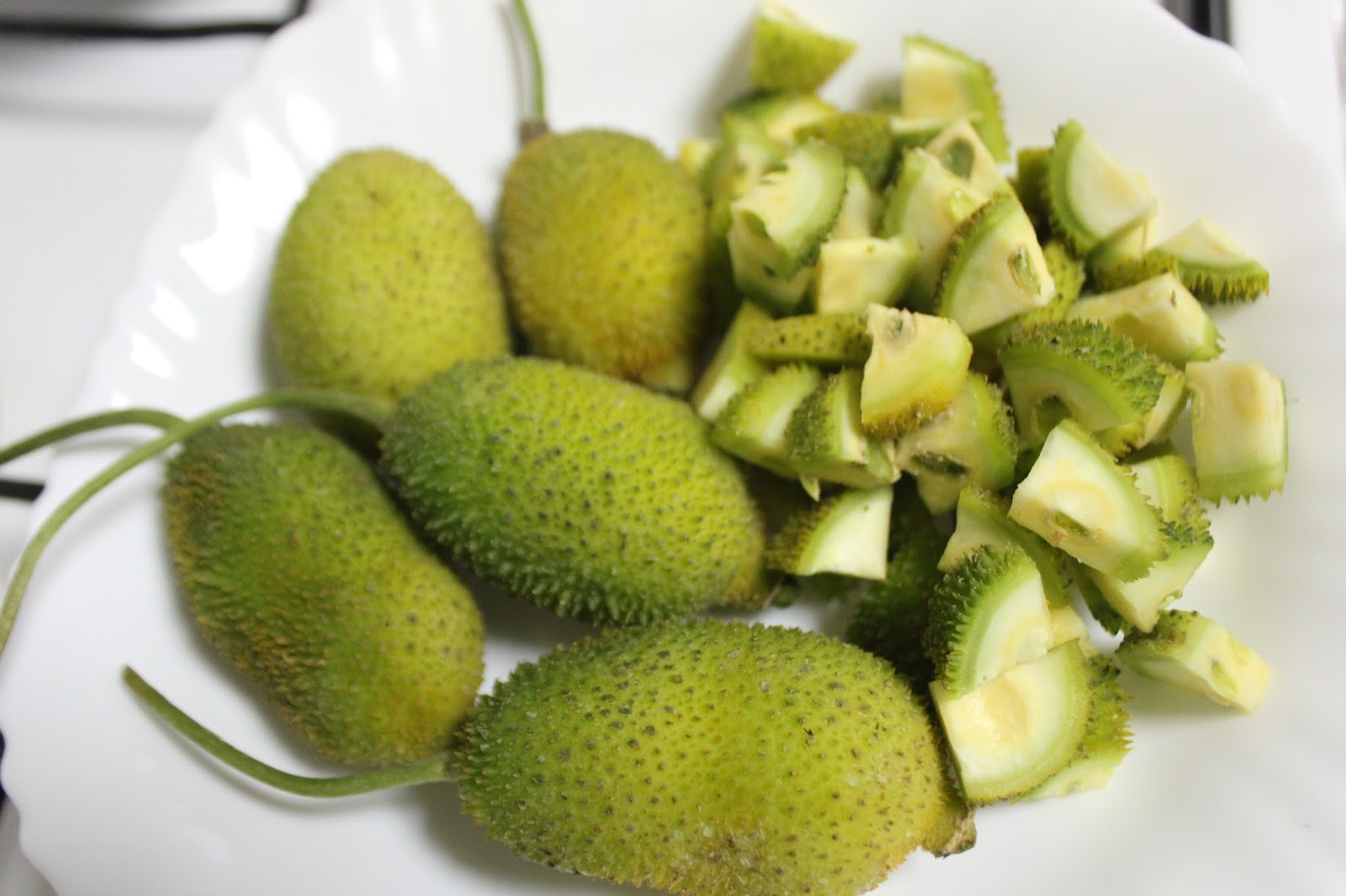 Bethica's Kitchen Flavours: Kakrol Bhaja (Kantola / Teasel Gourd Stir ...