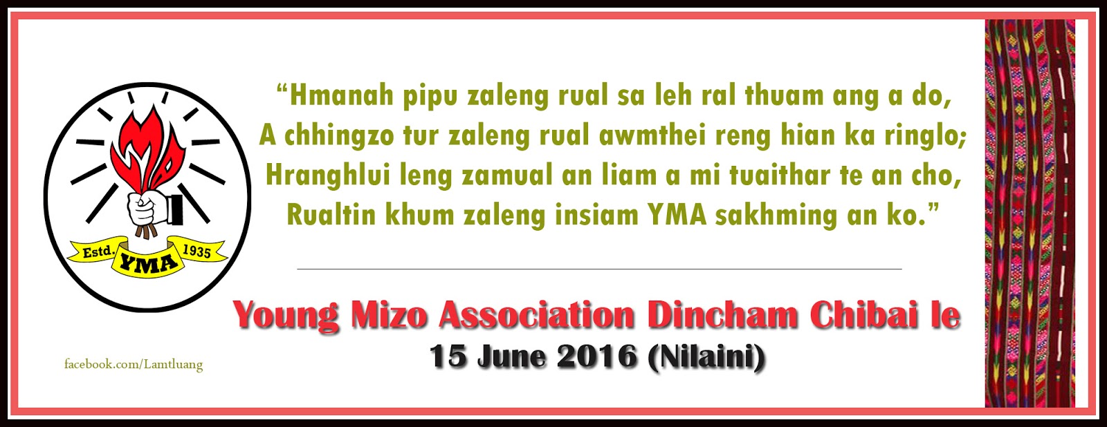 Lamtluang News: YMA DAY VAWI 81-NA CHIBAI