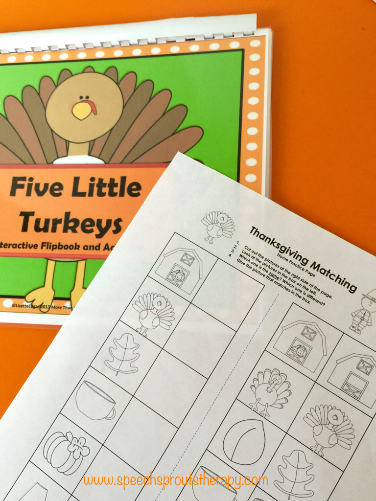 4 Great Thanksgiving Speech Therapy Activities You Won't Want To Miss ...