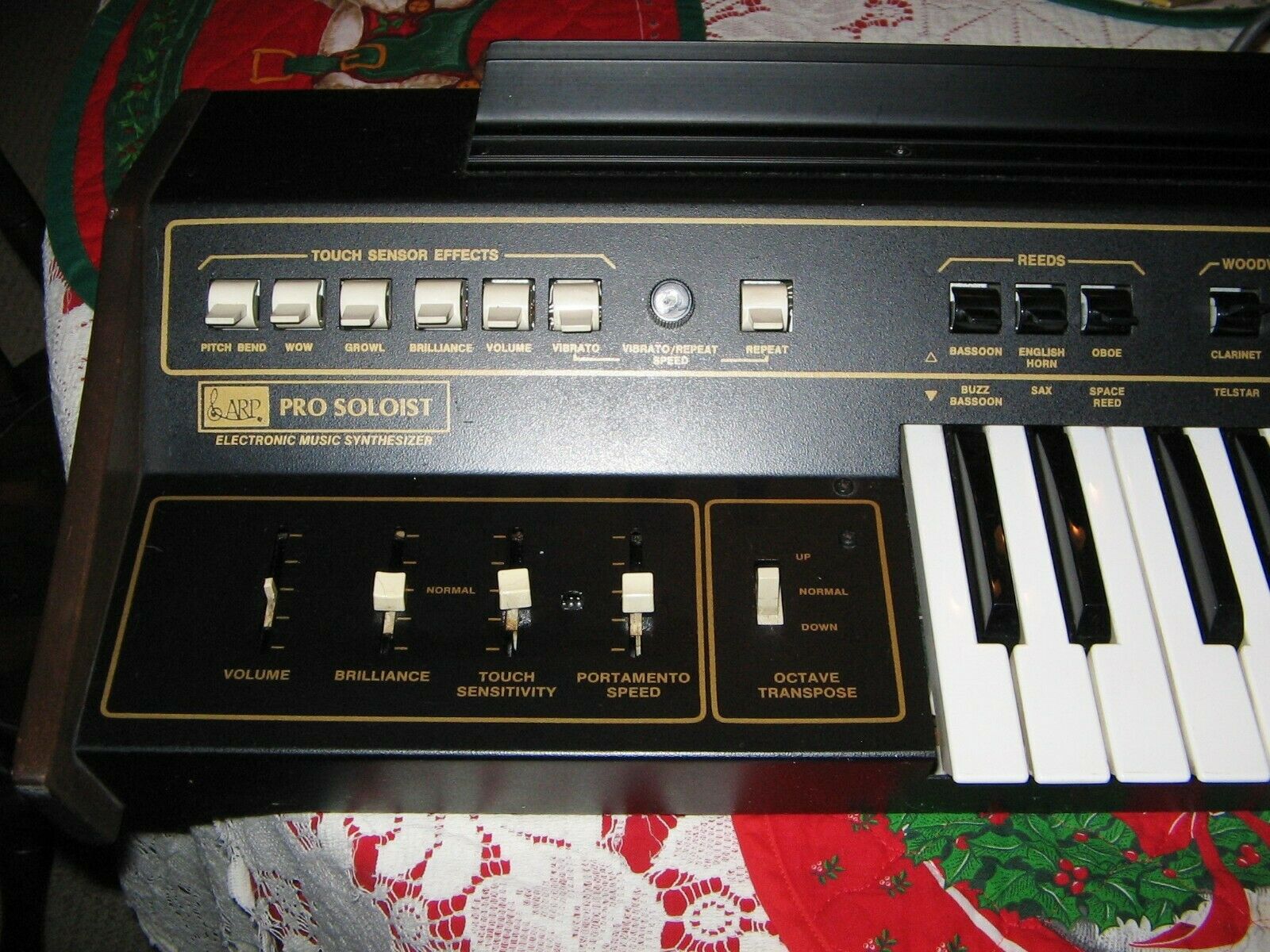 MATRIXSYNTH: Vintage ARP Pro Soloist Synthesizer Model 2701 SN 273801