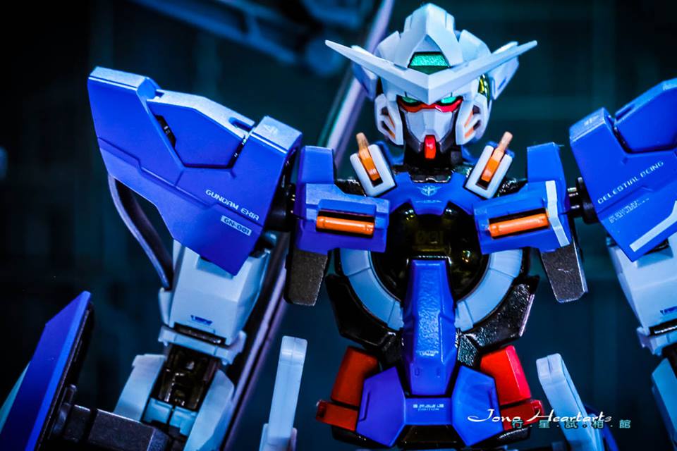 GUNDAM GUY: Metal Build Gundam Exia & 00 Raiser - Diorama Photo Images