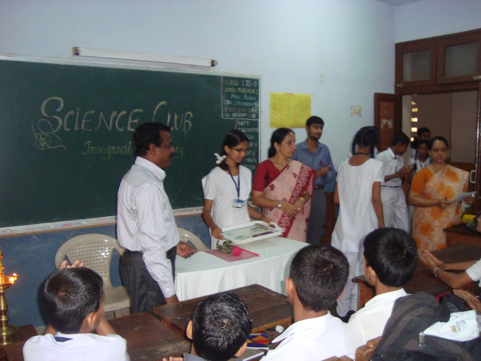 Think With No Limits! Science Club: Science Club Inauguration