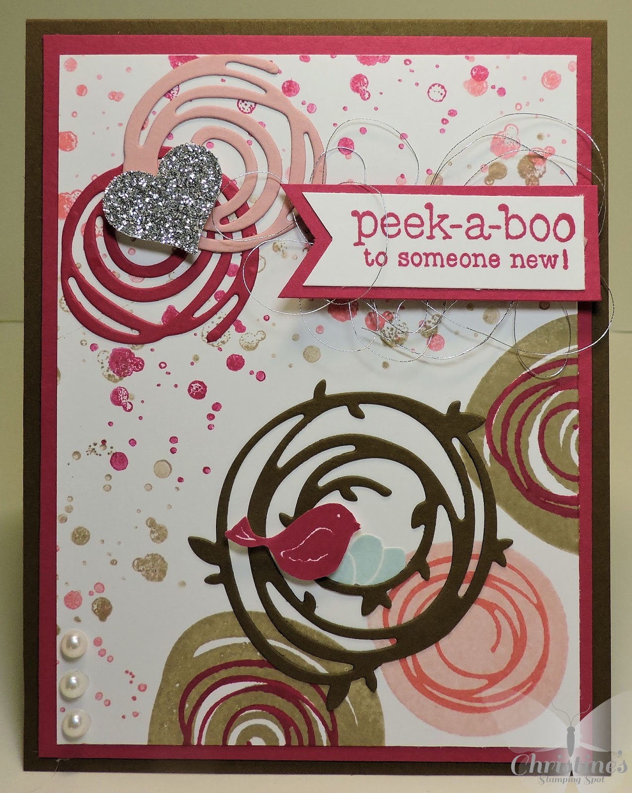 Christine's Stamping Spot: Super Cute Stampin' Up! Card Using Swirly Bird