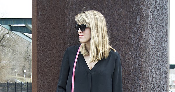 dress in sparkles: Pop Of Pink