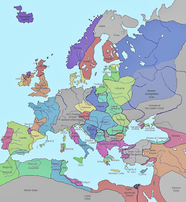 Map Of Europe 1100 Ad - United States Map