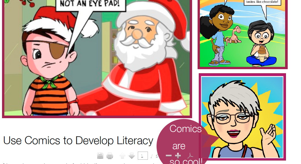 Creative Connections In The Classroom Comic Strips