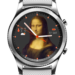 Mona Lisa Watch Face