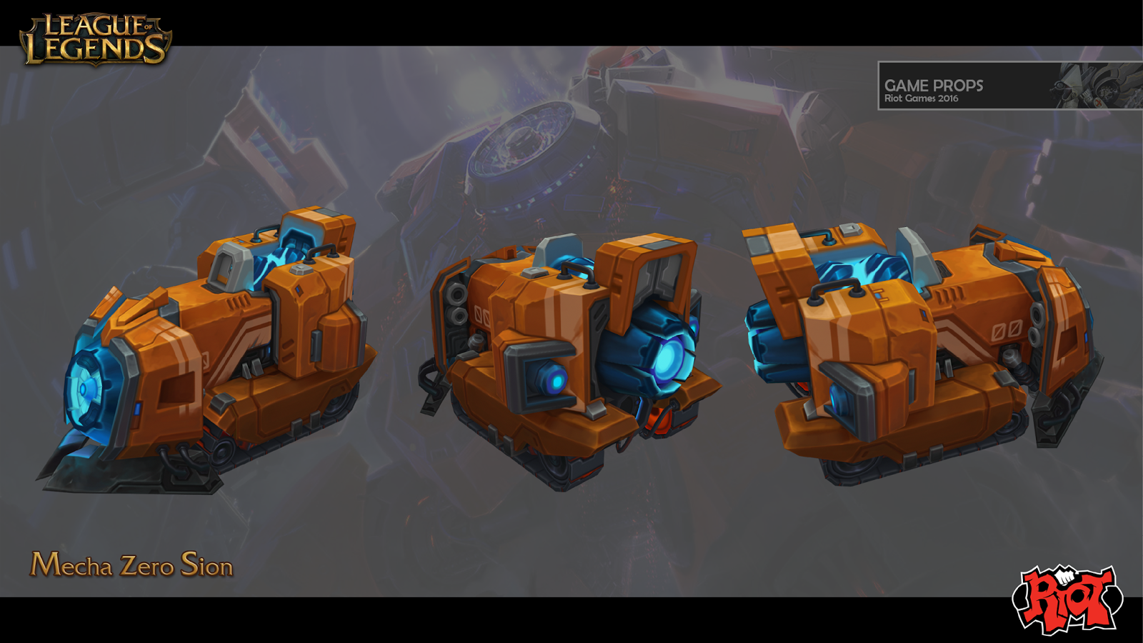 Duy Khanh Nguyen: Mecha Zero Sion Train - Yordle Factory