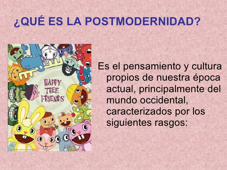 TEOLOGÍA DE MENOS A MAS: ¿QUE ES LA POSTMODERNIDAD?