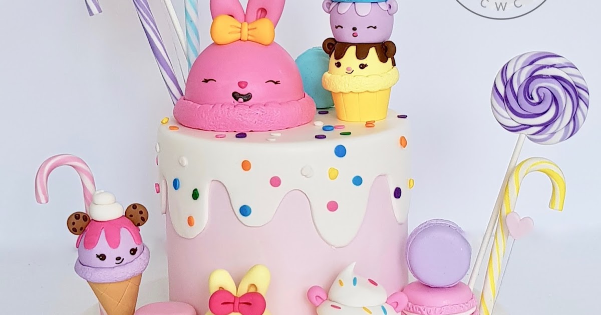 Celebrate with Cake!: Num Noms and candies Cake