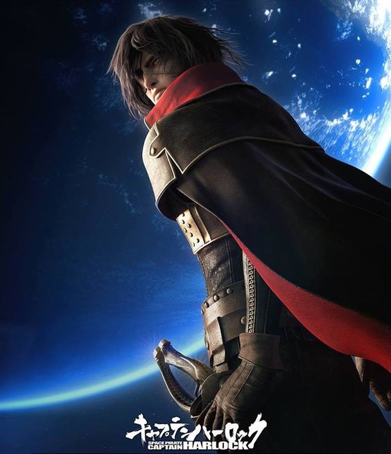 Batman Captain Harlock