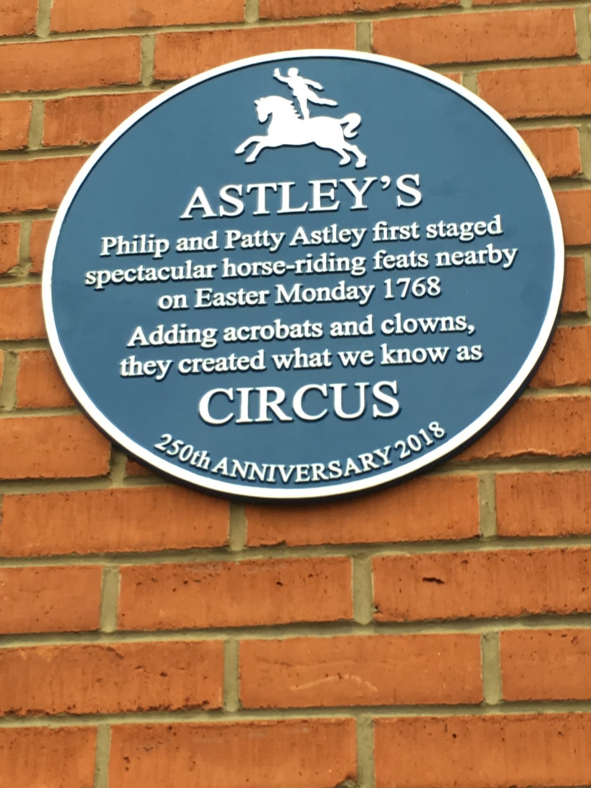 Circus Mania: New plaque marks site of the first circus