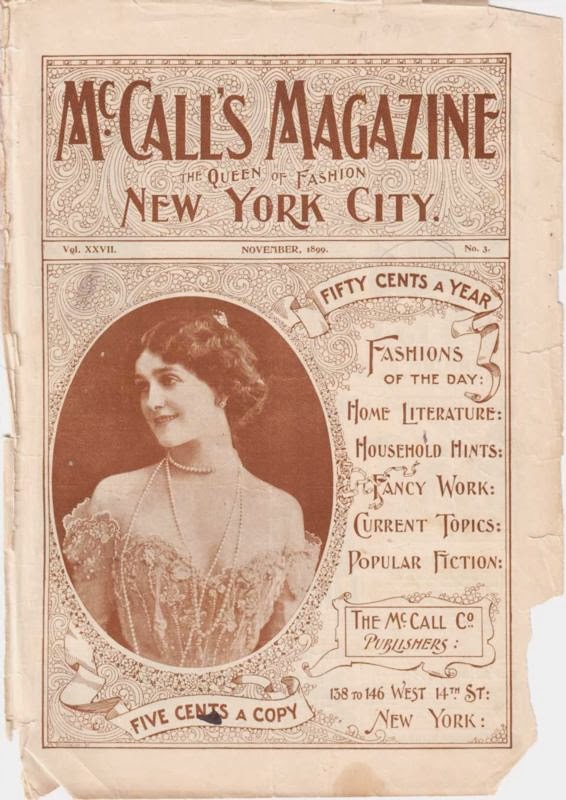 Zinne's Blog: McCall's Magazine November 1899
