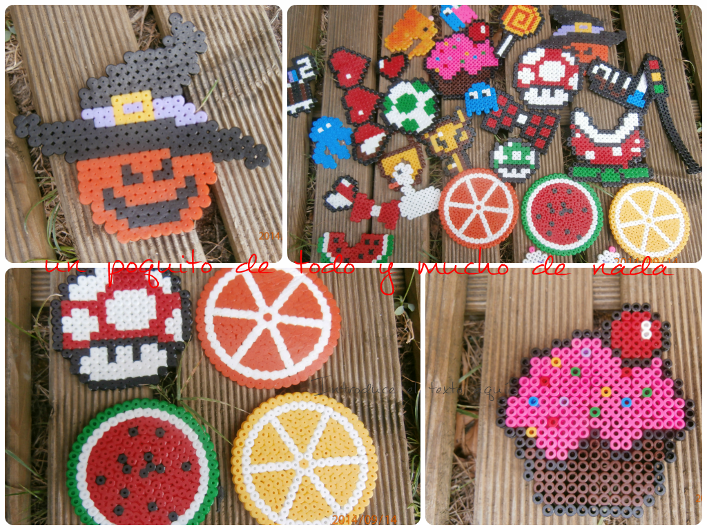 Un poquito de todo y mucho de nada: DIY: FIGURITAS CON PERLAS HAMA ...