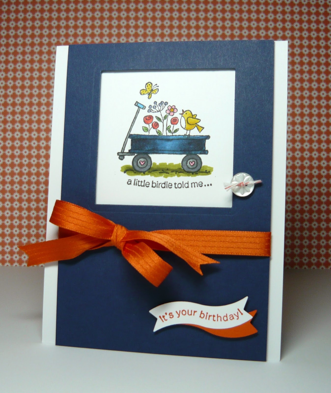 Perry Papercrafts: A Little Birdie Told Me....